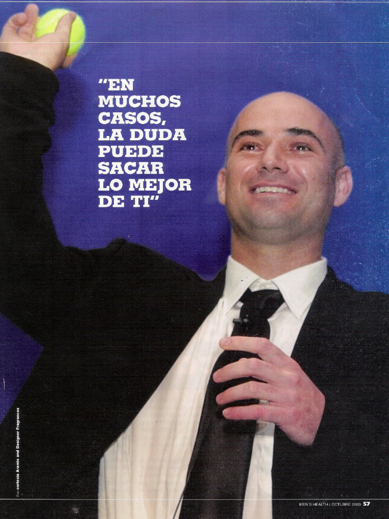 Secretos de Andre Agassi en el tenis | PDF