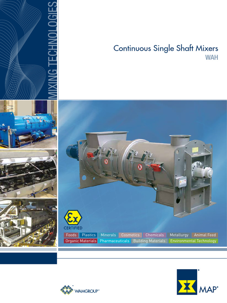 MIXER High Capacity Specifications WAH - EN - 1122 - EDIT | PDF | Steel ...