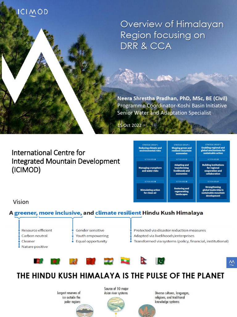 1 Sikkim_ICIMOD | PDF | Himalayas | Earth Sciences