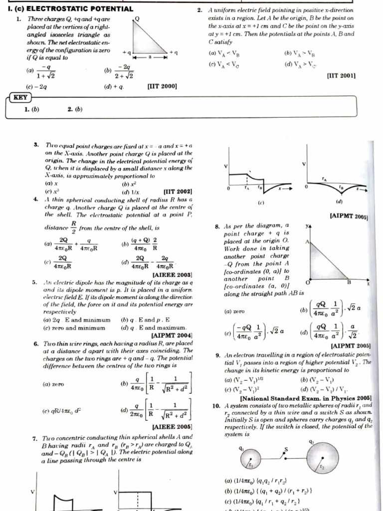 Potential | PDF | Electric Field | Electrostatics
