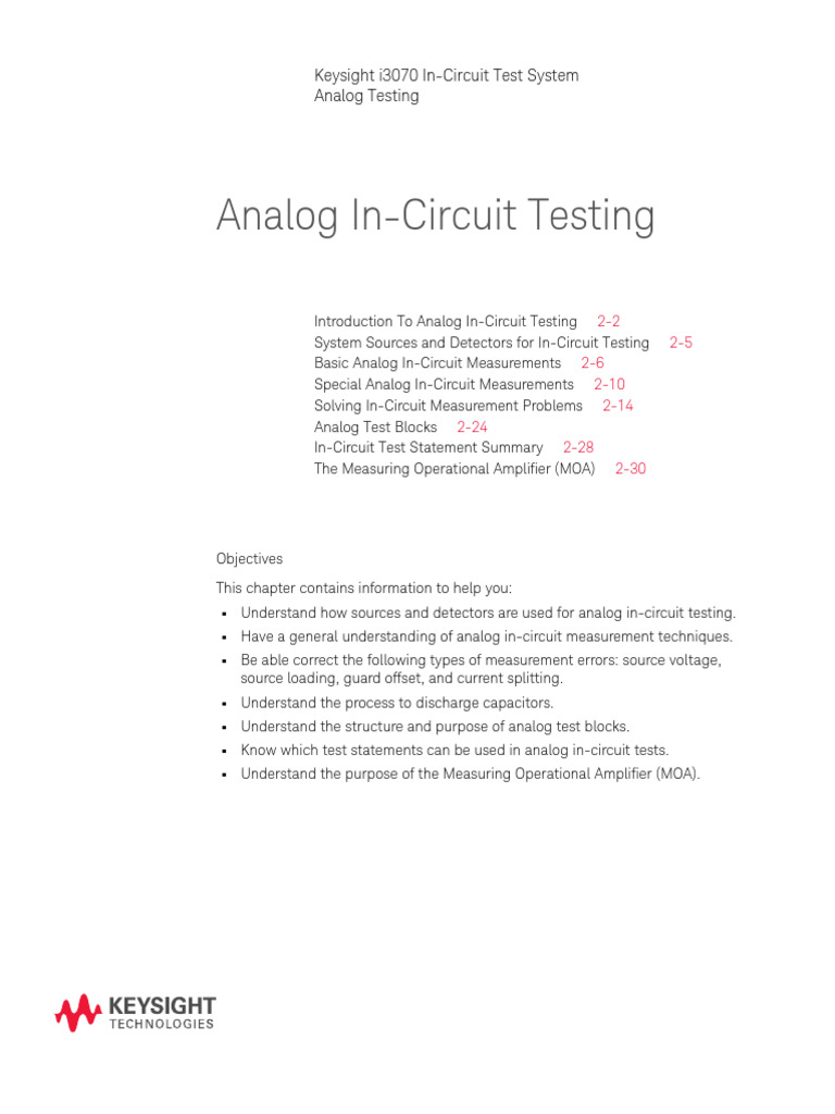 Analog Testing 02 | PDF | Detector (Radio) | Electrical Impedance