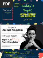 Kingdom Animalia - Phylum Summary Table | PDF | Gill | Zoology