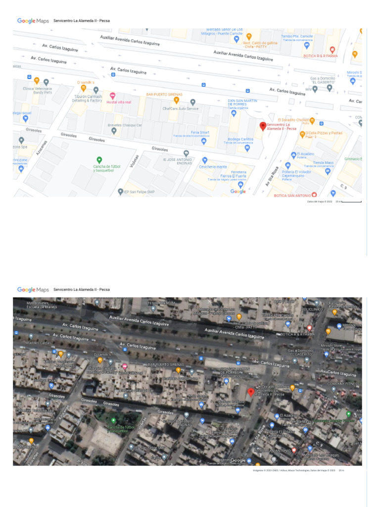 Servicentro La Alameda II - Pecsa | PDF