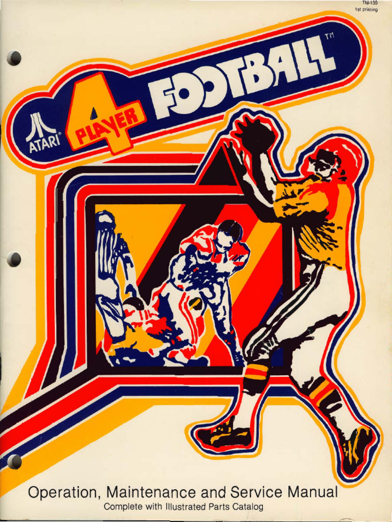 4 Player Football TM-139 1st Printing | PDF