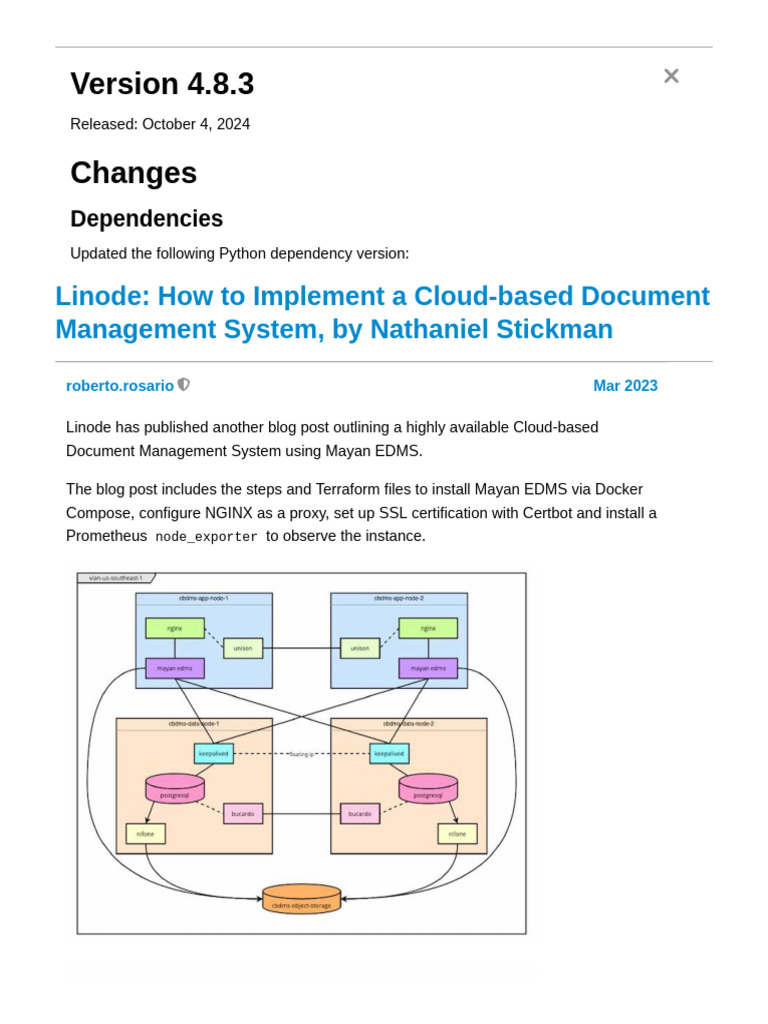 Linode - How To Implement A Cloud-Based Document Management System, by Nathaniel Stickman - Show ...