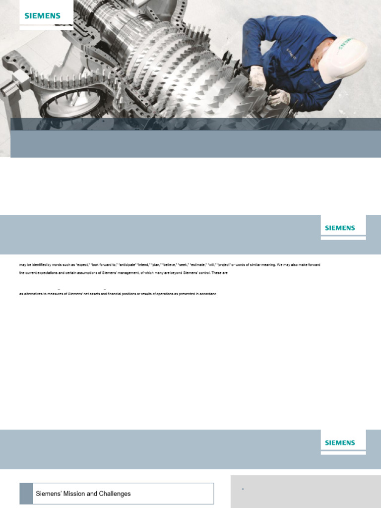 Customer Case Study Siemens AG | PDF | Risk | Siemens
