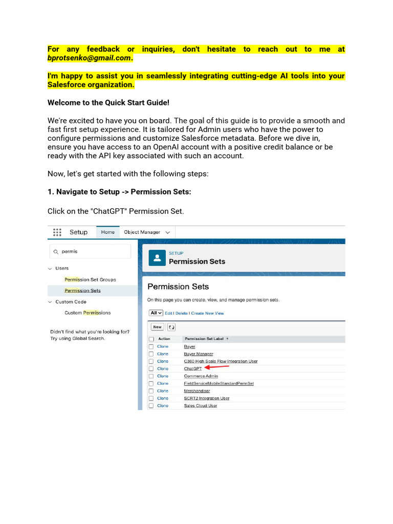 Salesforce AI Integration Guide | PDF