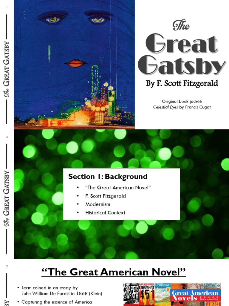 Introduction-Slides-THE-GREAT-GATSBY | PDF | The Great Gatsby | F ...
