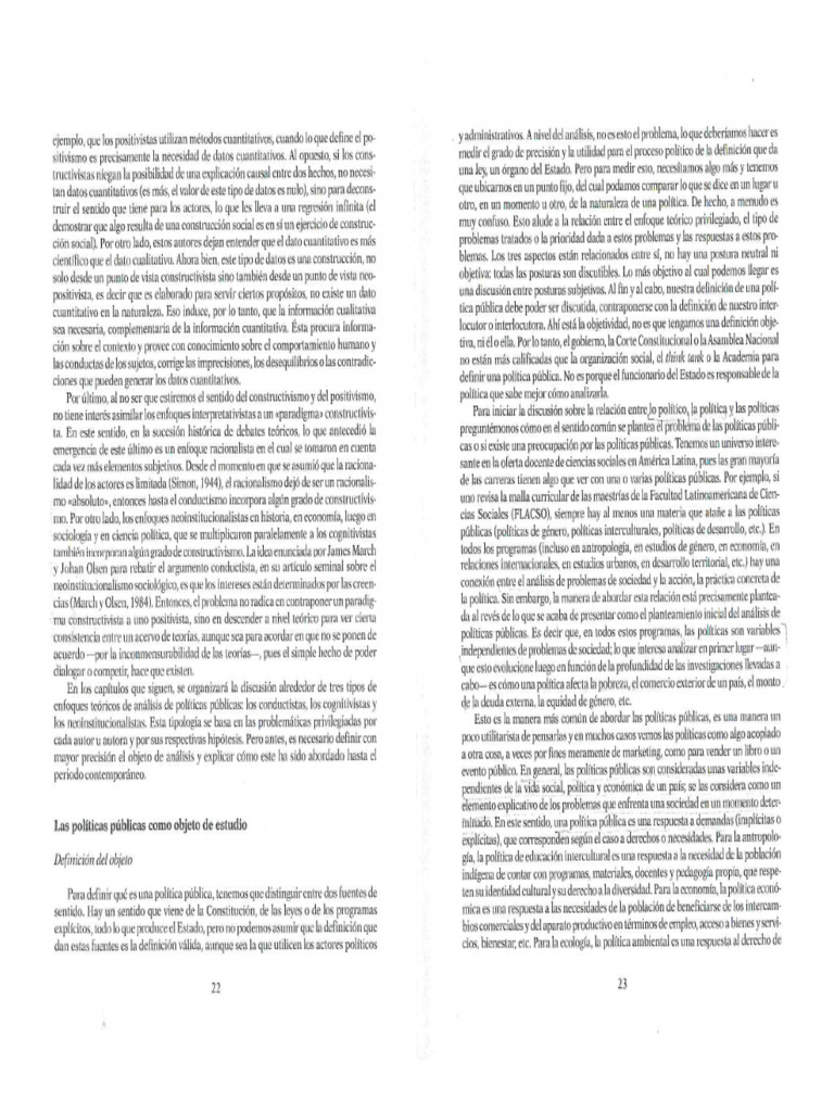 01 Fontaine_[2015]_El analisis de políticas públicas p. 22-35 | PDF