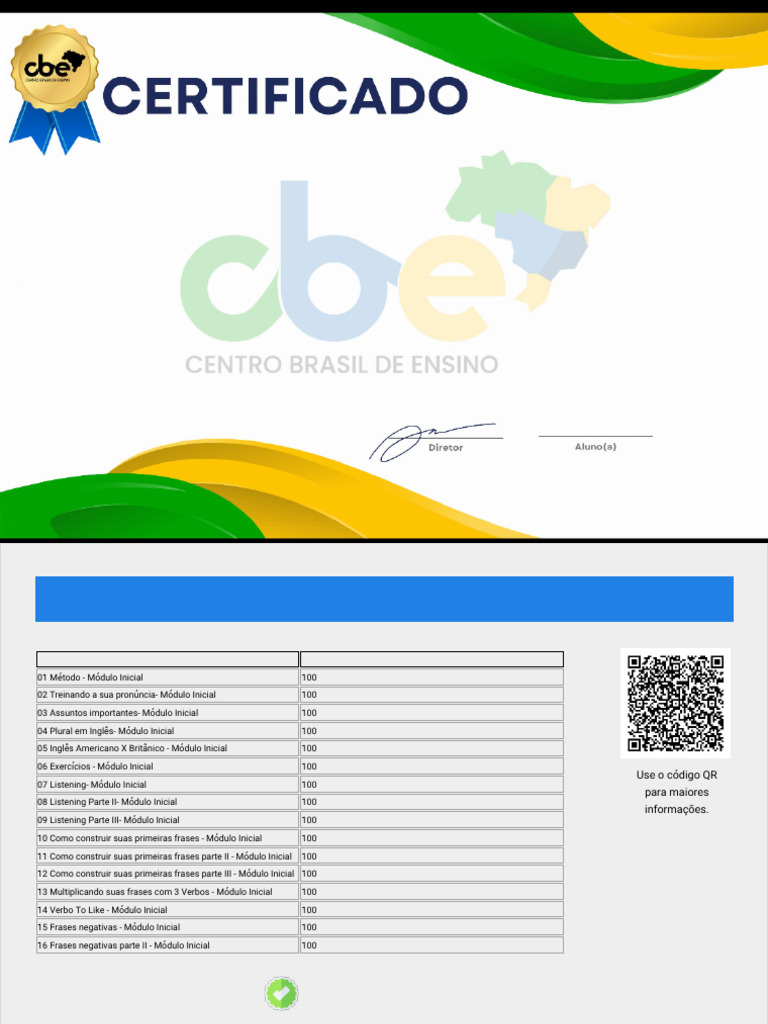 Certificado 1 | PDF