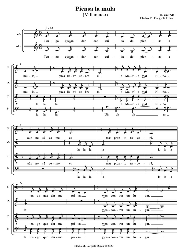 Piensa La Mula | PDF