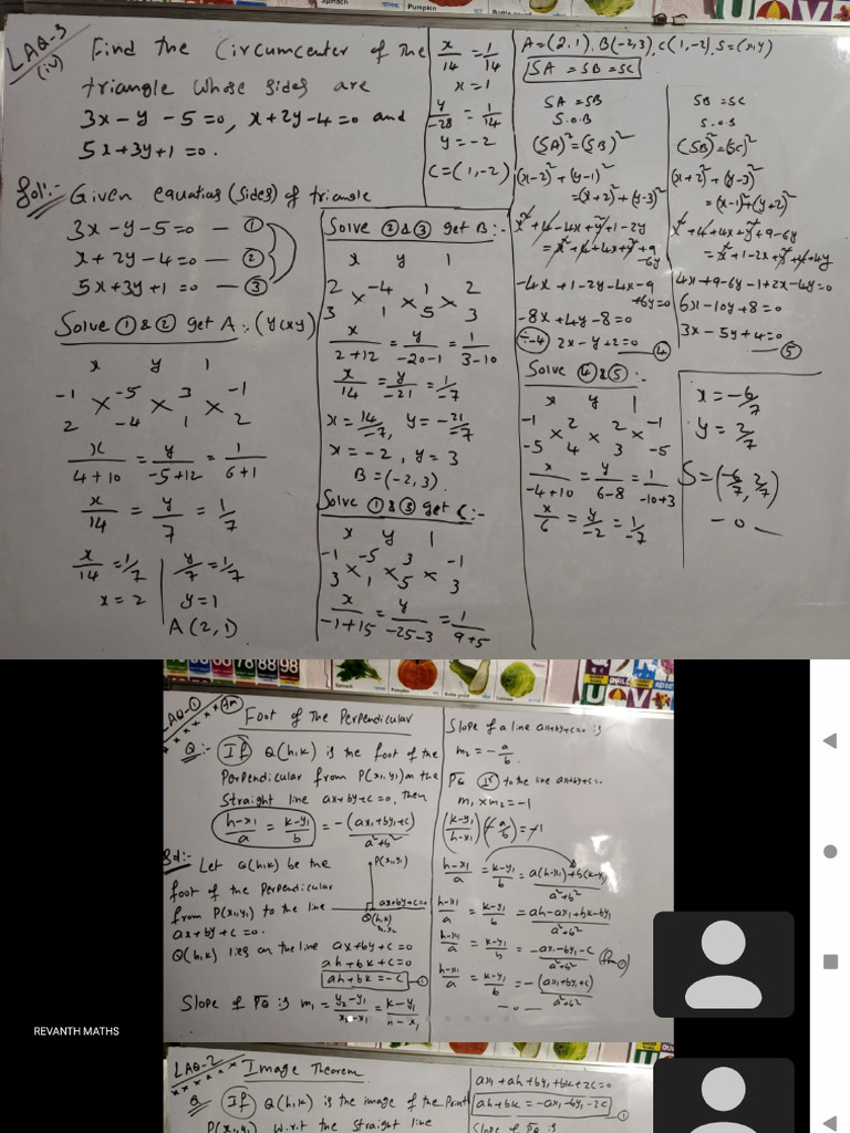 Straight Lines 4 Imp Model Long Answer Questions | PDF