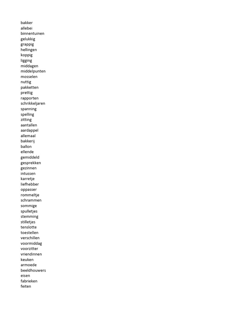 Taalactief Versie 4 Spellingwoorden Woordpakket 7 Groep 5 | PDF