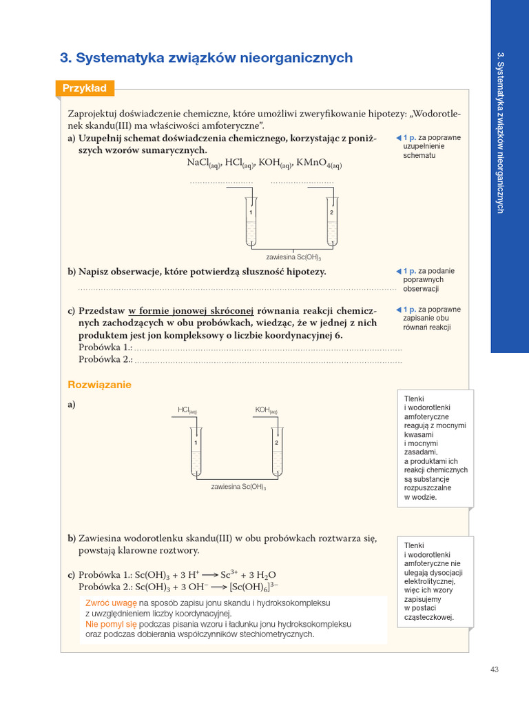 Maturalne Karty Pracy CZ 1 Rozwiazania Zadan Dzial 3 | PDF