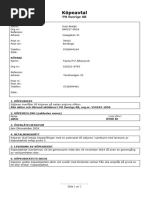 Blocket Köpekontrakt | PDF