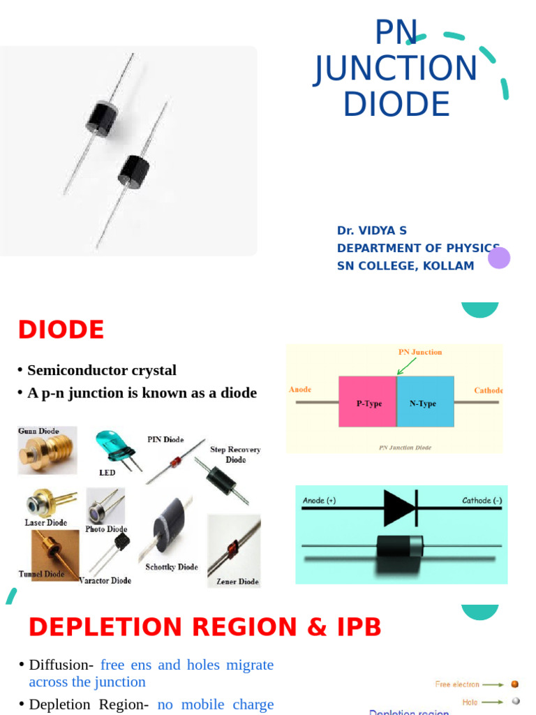 Pn Junction Diode | PDF | P–N Junction | Diode
