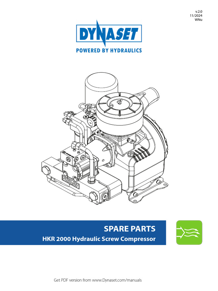 DYNASET-HKR 2000 Hydraulic Screw Compressor-Spare Parts-Web-En-V2 - 0 ...