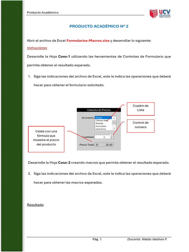 Instrucciones para El Desarrollo Del Proyecto - PA2 | PDF