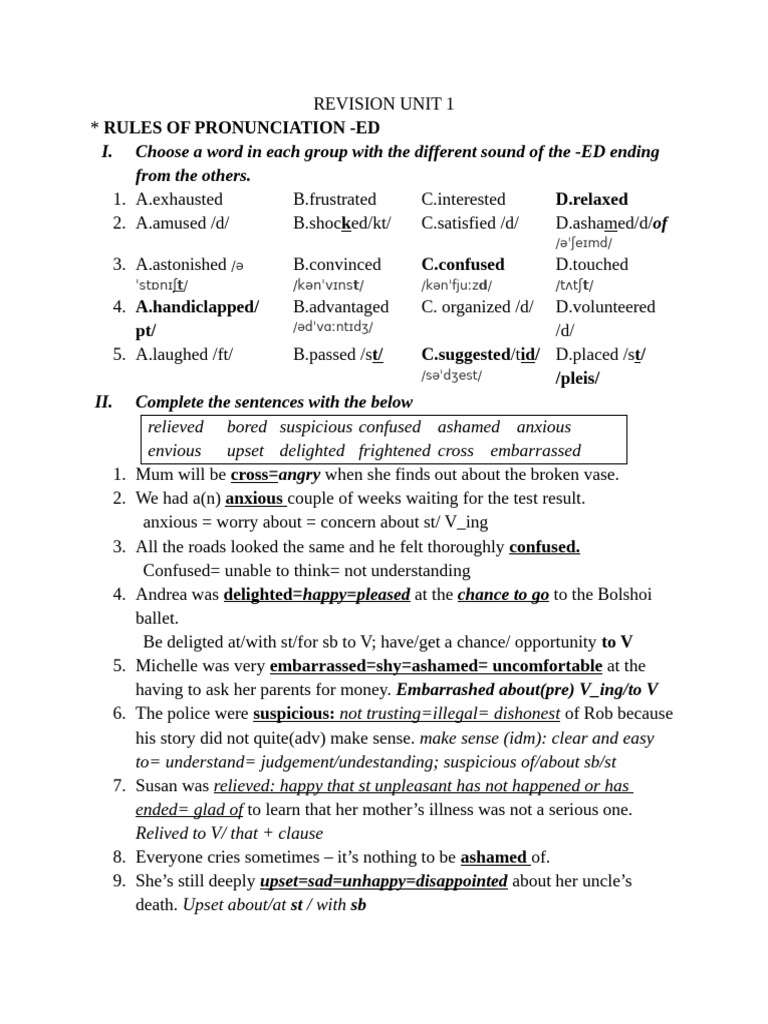 RV-U1 key | PDF | Syntax | Linguistics