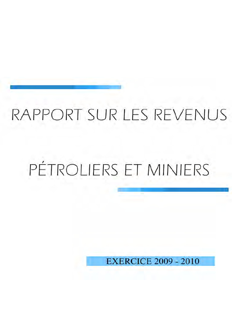 2009-2010 Gabon Eiti Report FR | PDF