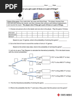 Rock Paper Scissors Outcomes and Probabilities | PDF