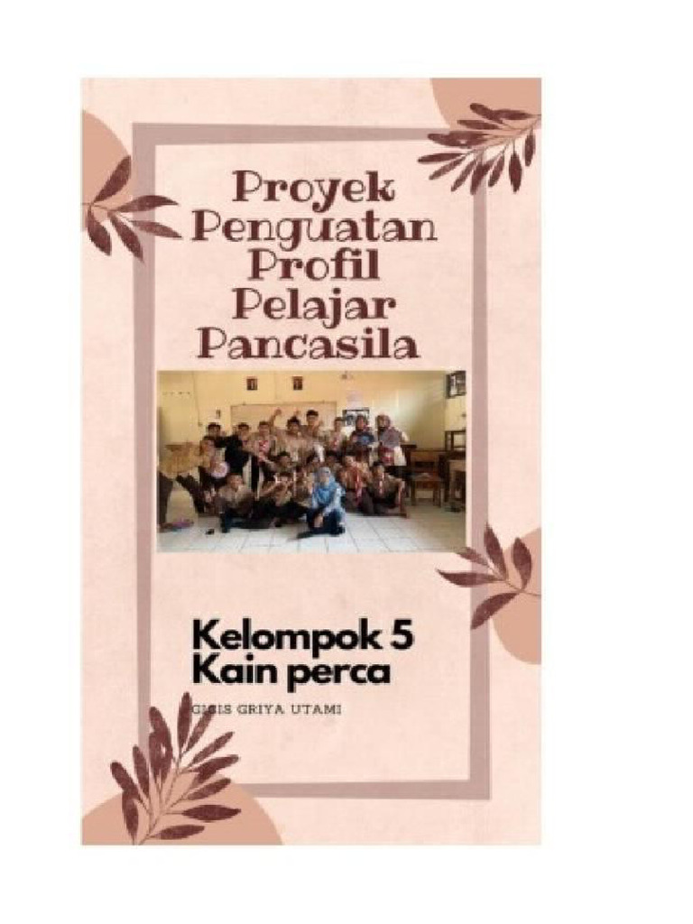 Laporan Kegiatan p5 Kelompok 5 | PDF