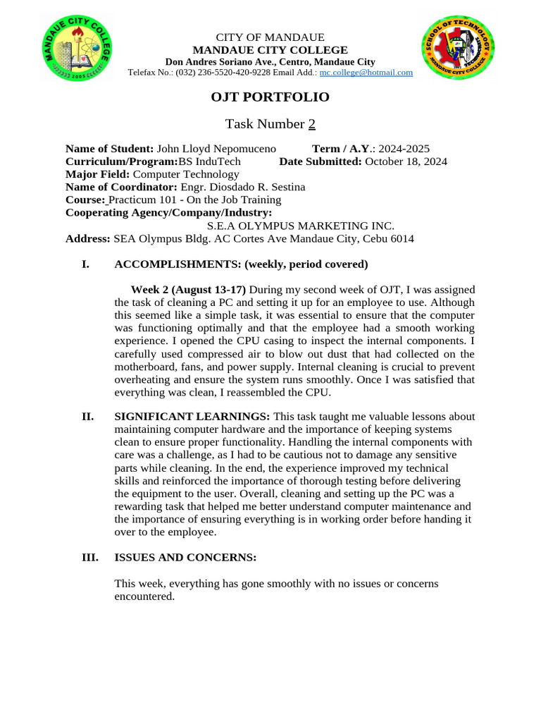 2nd-Week | PDF | Computer Hardware | Computer Engineering