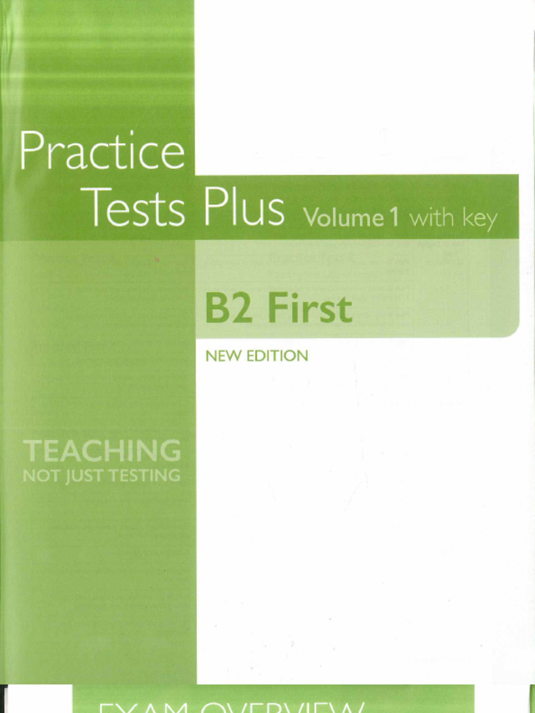 Fce Practice Test Plus Volume 1 | PDF