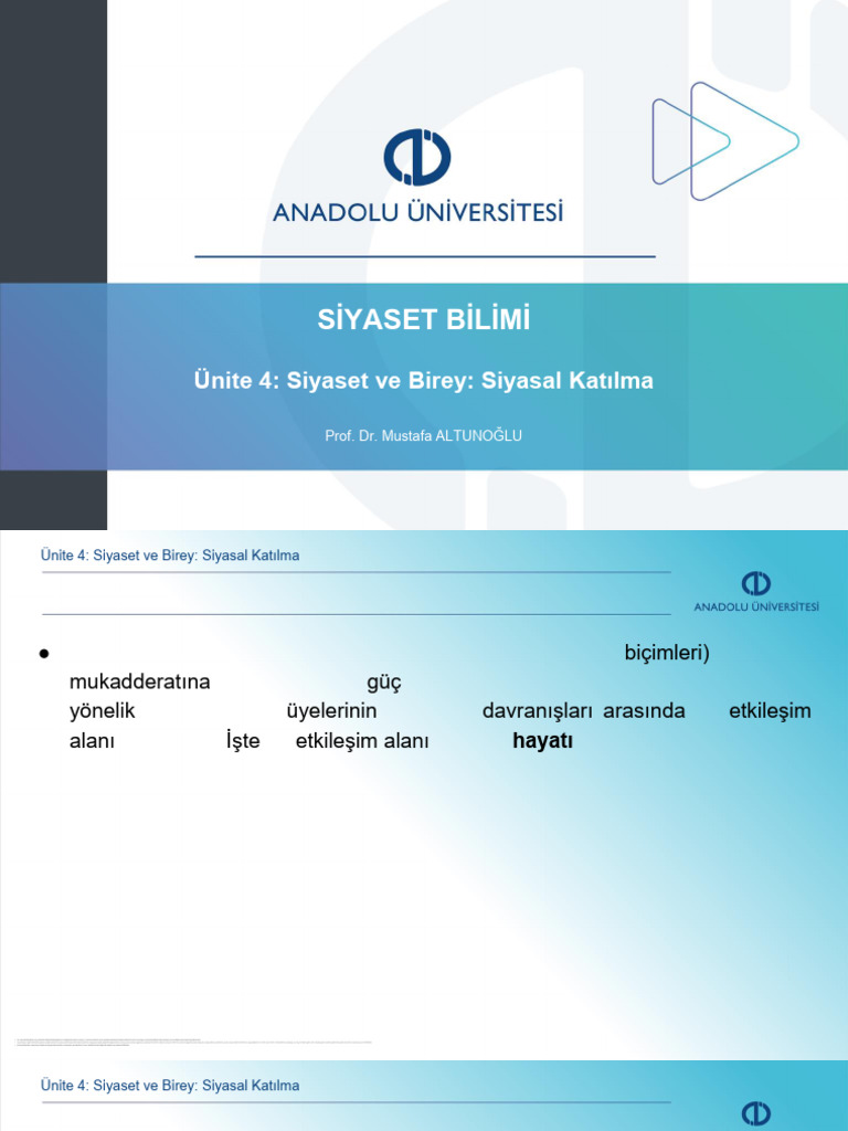 SB1 4.ünite Slaytı | PDF