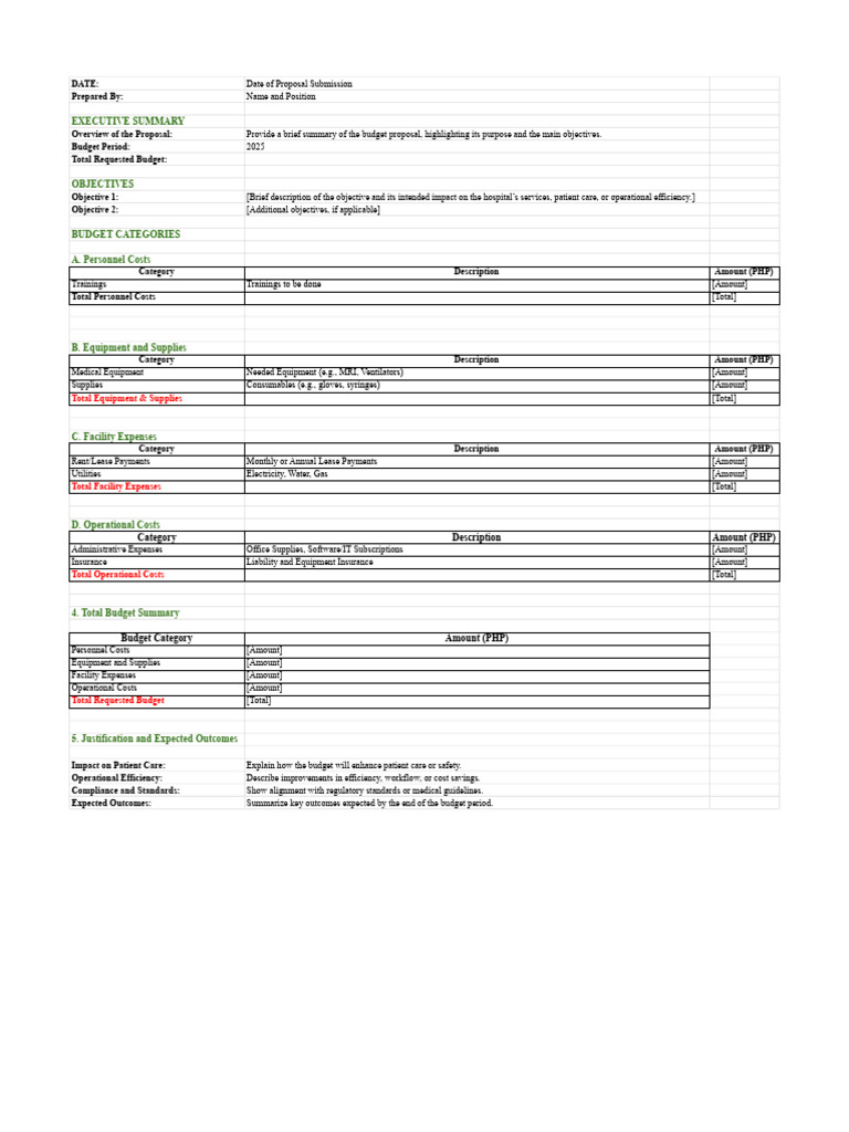 Budget Proposal | PDF | Budget | Public Services