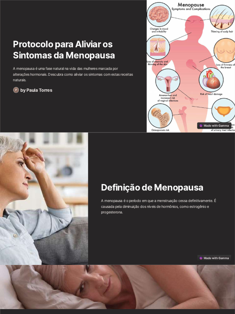 Protocolo Menopausa_compressed | PDF | Menopausa | Fogachos