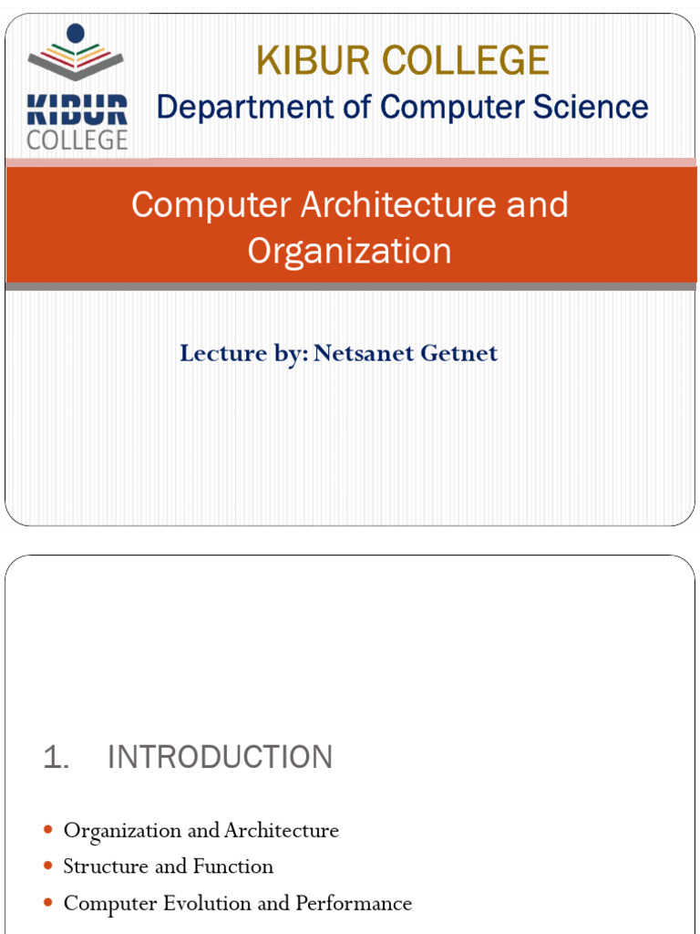 coa | PDF | Central Processing Unit | Computer Data Storage