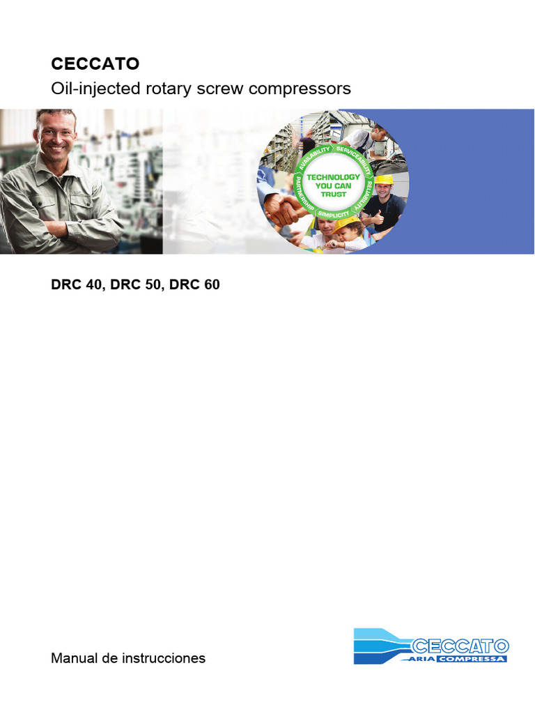 Ceccato_DRC_40,_DRC_50,_DRC_60_Instruction_Book_ES_Antwerp_2924718060 | PDF | Presión ...
