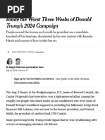 Drudge Report 2024® 6 | PDF | Donald Trump | American Government