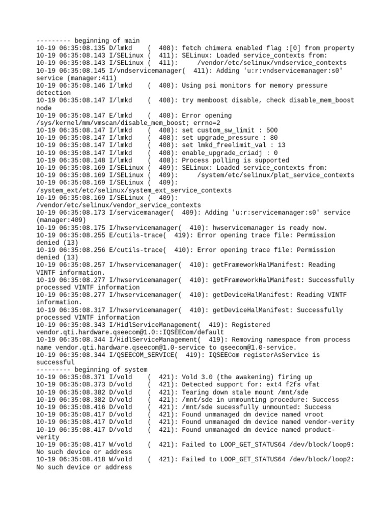 Logcat Prev Csc Log | PDF | Information Technology Management | Operating System Families