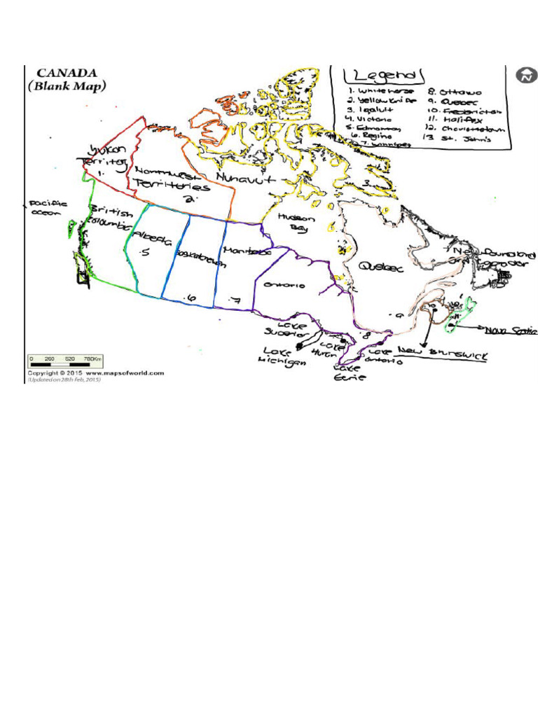 Map of Canada | PDF