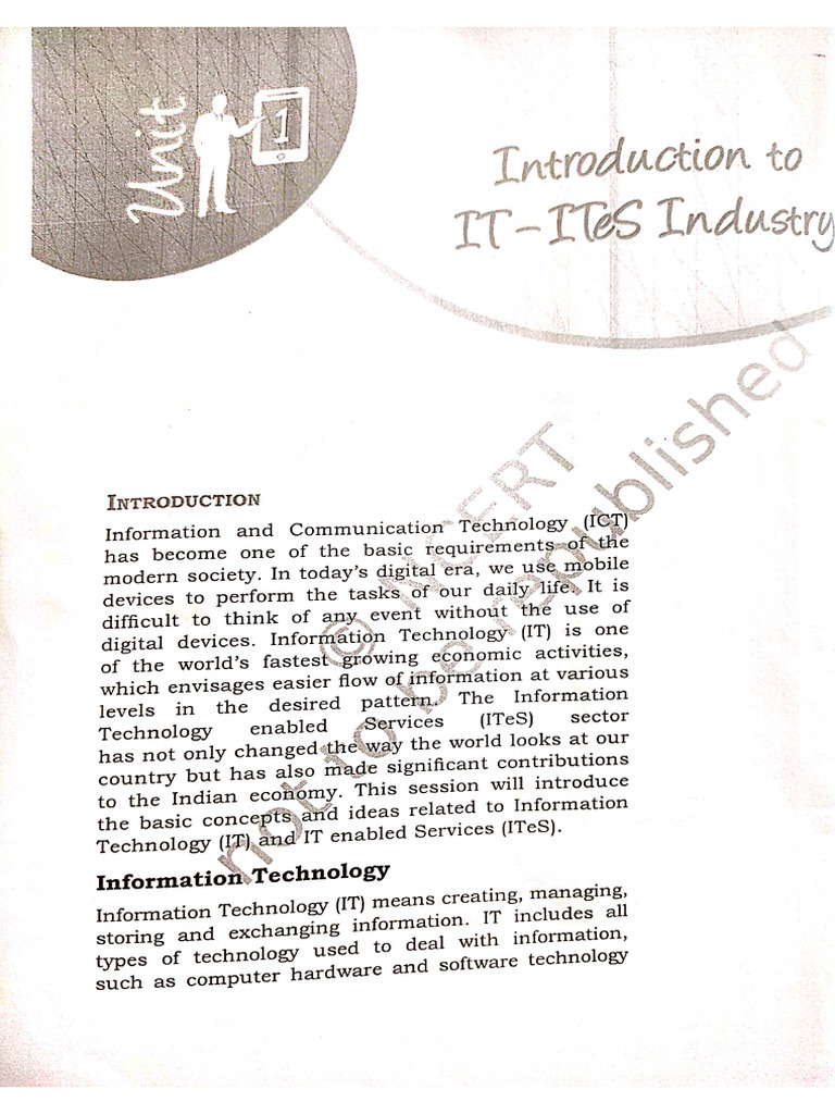 IT GRADE 9 CH-1 | PDF