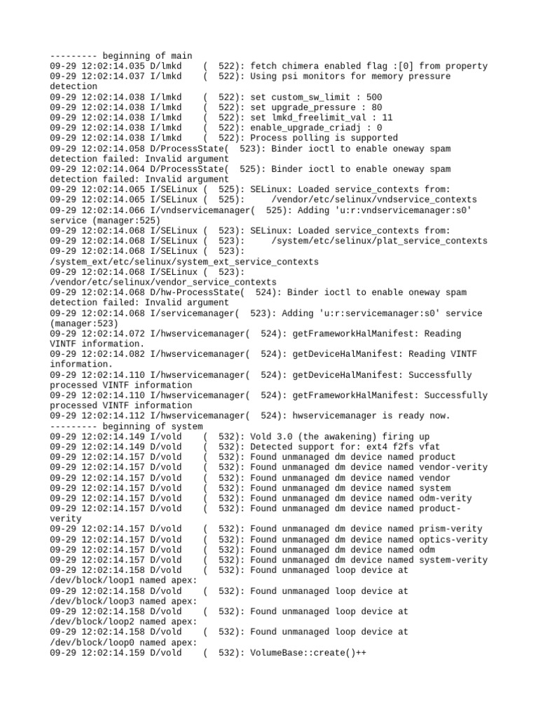 Logcat Prev CSC Log | PDF | Utility Software | Information Technology Management