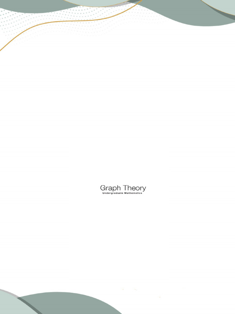 Ebooks File Graph Theory Undergraduate Mathematics 1st Edition Koh Khee ...