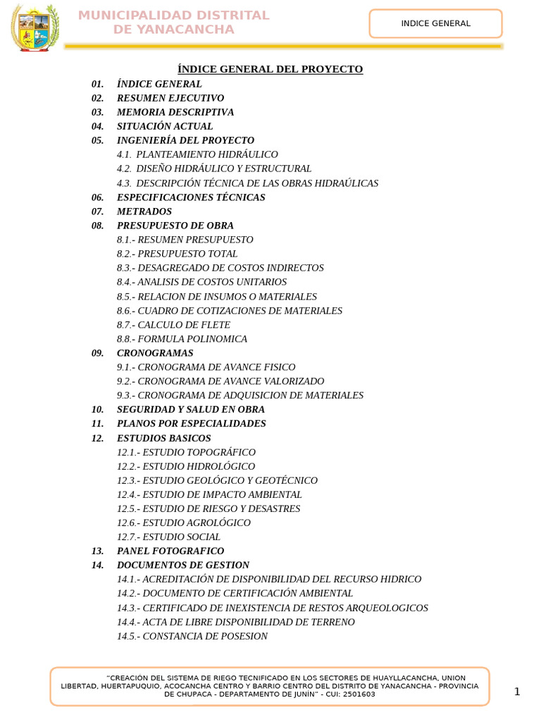 Indice General | PDF