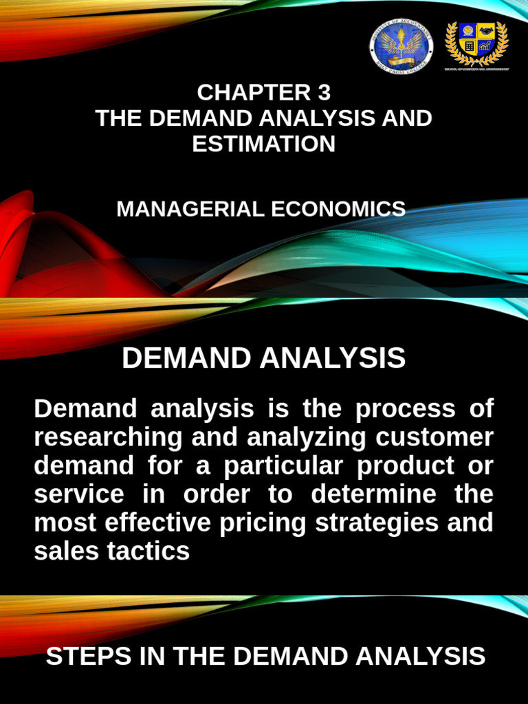 Chapter 3 Demand Analysis and Estimation | PDF | Elasticity (Economics) | Demand