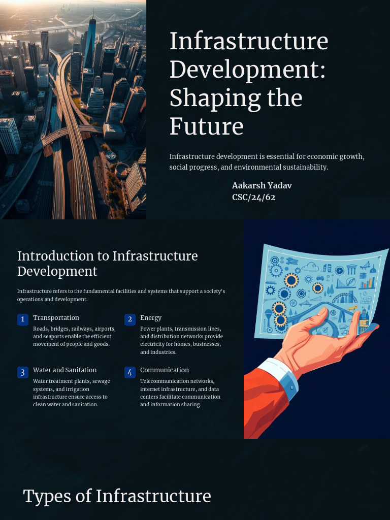 4) Infrastructure Development | PDF | Infrastructure | Sustainability