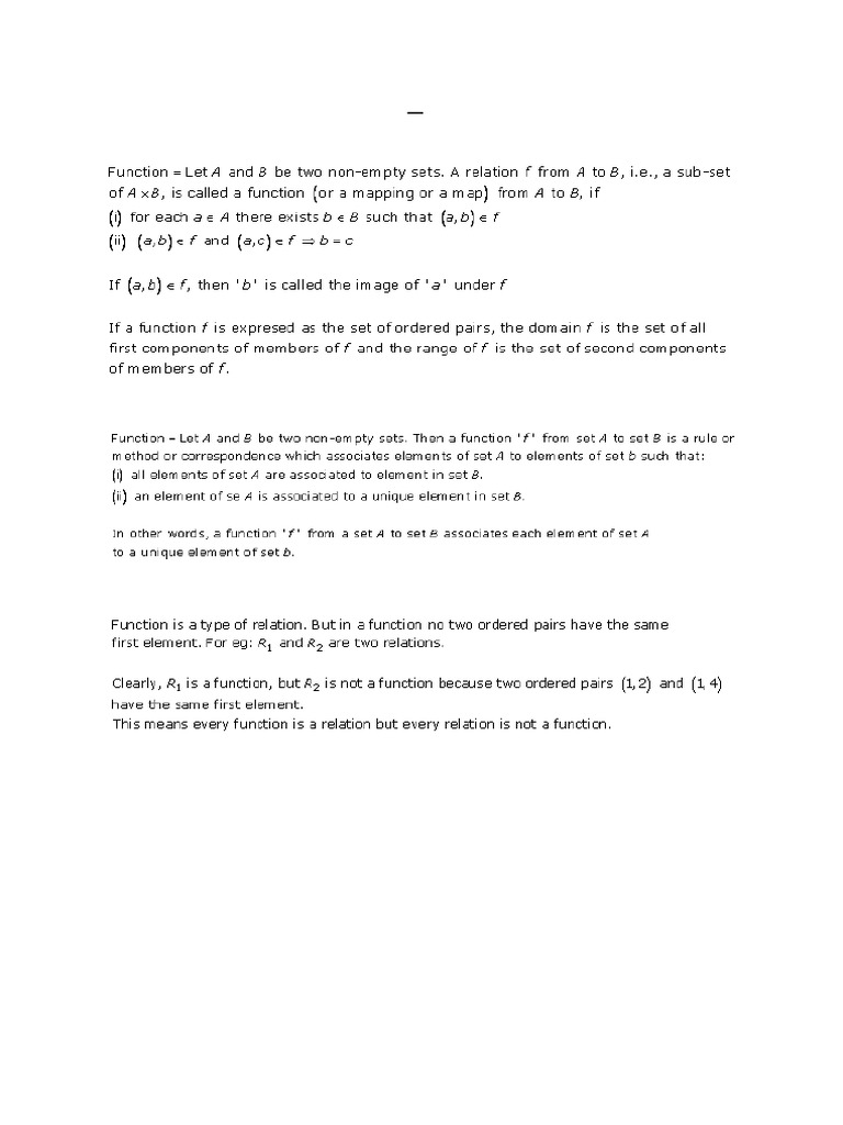 Chapter 3 - Functions | PDF