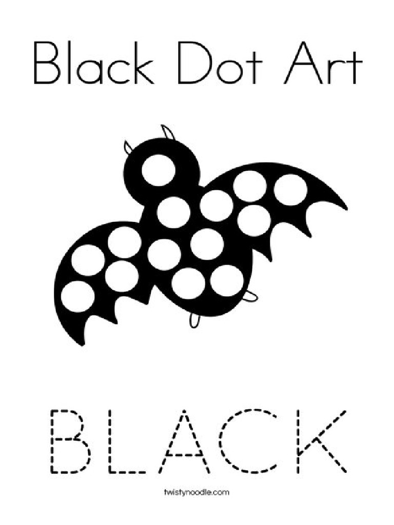 Black-dot-Art Coloring Page PNG 468x609 q85 | PDF