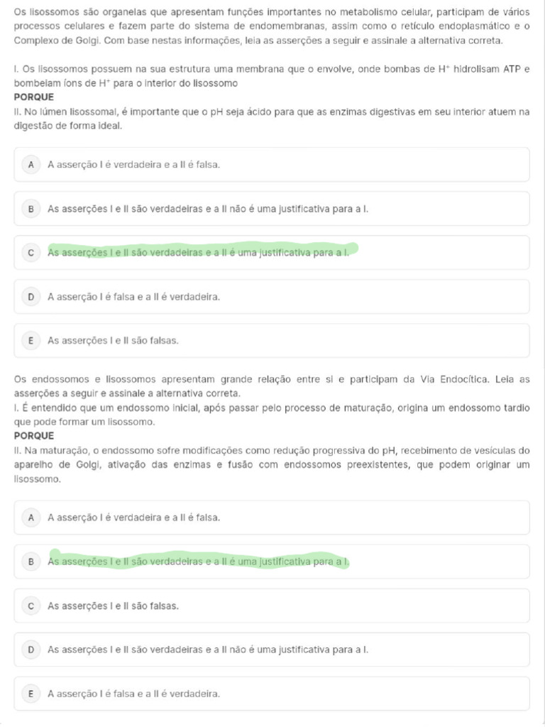 Exercicio Biocel Tema 3 | PDF