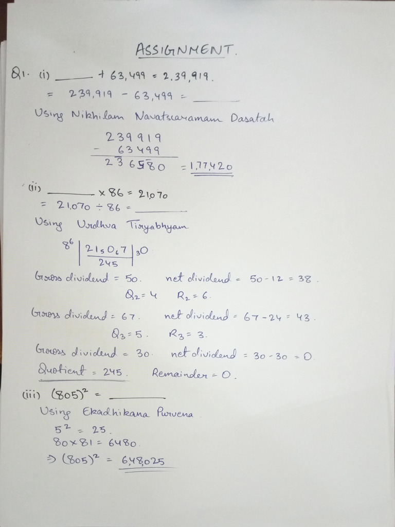 Vedic Assignment | PDF