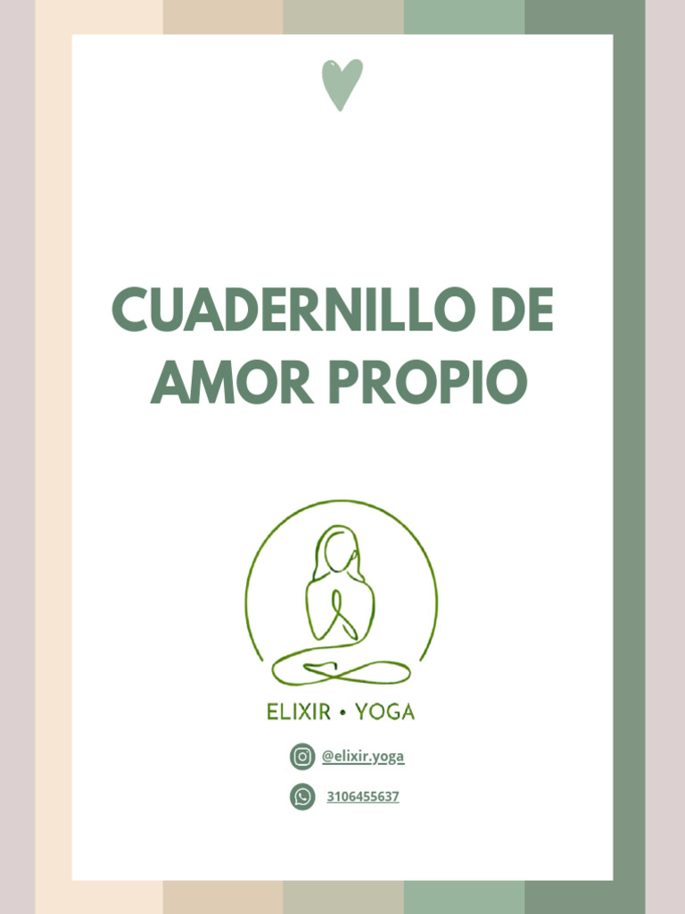Cuadernillo de Amor Propio | PDF
