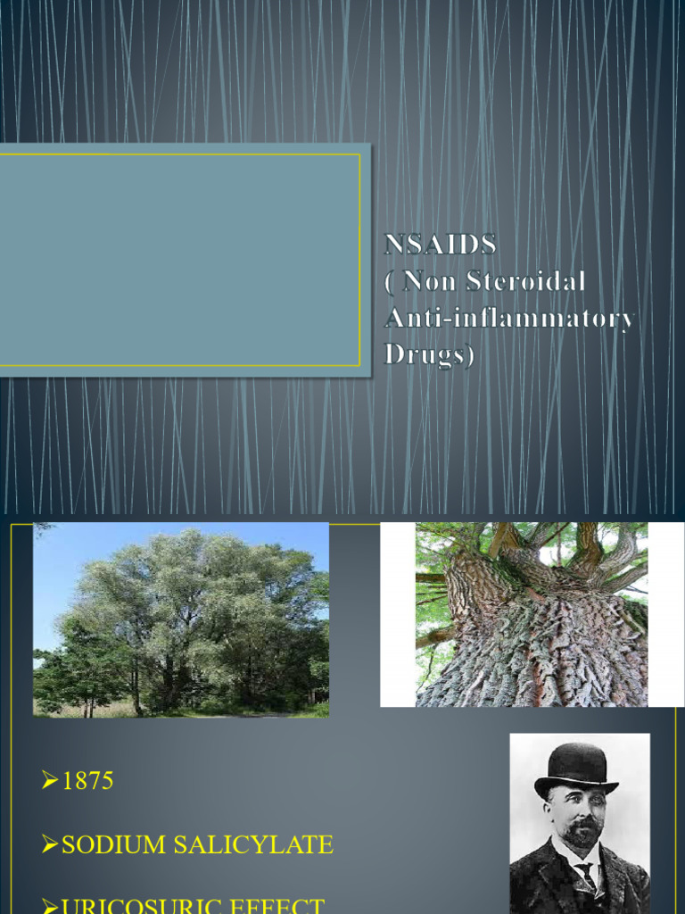 NSAIDS ( Non Steroidal Anti-inflammatory Drugs) MD4 | PDF | Nonsteroidal Anti Inflammatory Drug ...