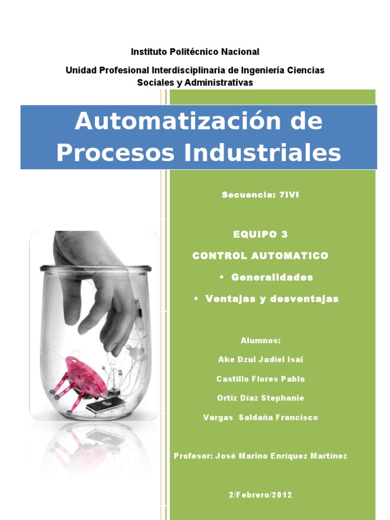Control Automatico | PDF | Sistema de control | Realimentación