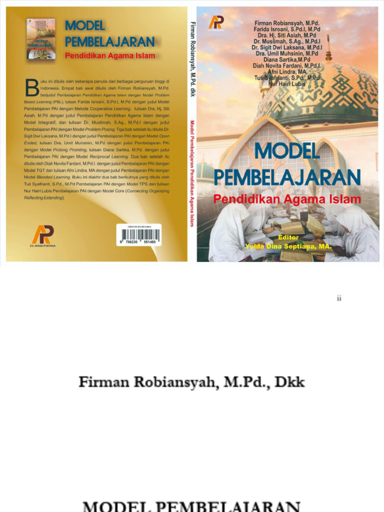 BUKU Model Pembelajaran | PDF